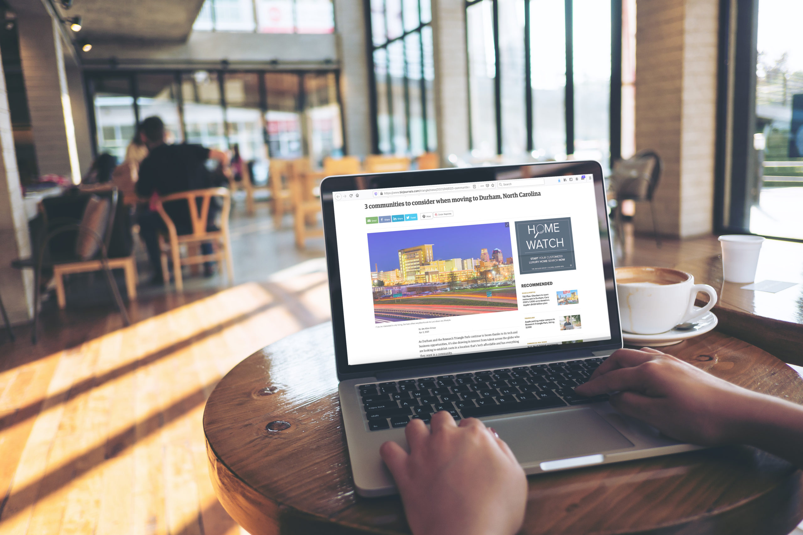 Jim Allen Group content writing ⋆ Sparrow Creative Studios